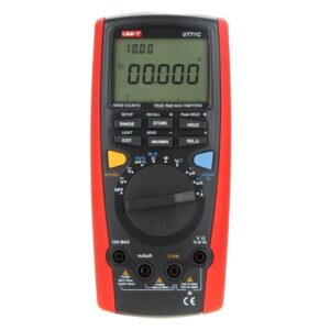 uni-t portable digital intelligent multimeters ut71c ac+dc 4-20ma dc voltage (v) ac voltage (v) dc current (a) ac current (a) resistance (Ω) capacitance (f) frequency (hz) temperature (°c)