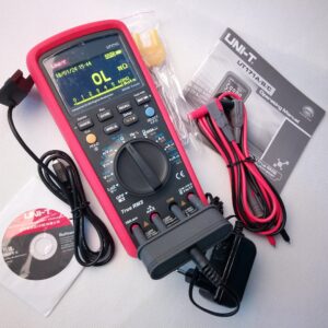 UNI-T Industrial Digital Multimeters UT171C OLED Counts 60000(EBTN) DC Voltage(V) AC Voltage(V) DC Current(A) AC Current(A) Resistance(Ω) Admittanc(S) Capacitance(F) Frequency(Hz) Temperature(°C)