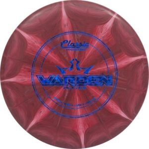 dynamic discs classic blend burst warden putter golf disc [colors may vary] - 173-176g