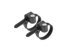 topeak versa bike mount (2 piece per set), black, 20-60mm