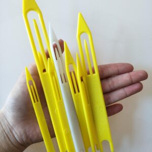 8pcs Netting Needle Shuttles Fishing Net Repair Equipment 8 Sizes