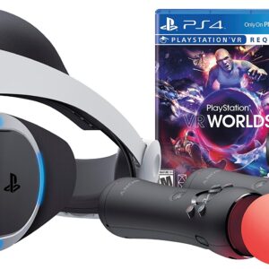 PlayStation VR Launch Bundle 2 Items: VR Launch Bundle, Sony PlayStation4 Slim 1TB Console- Jet Black [video game]