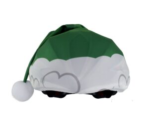 christmas elf helmet cover for snowboard cycling