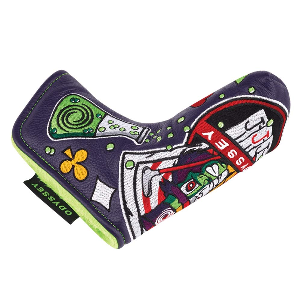 Callaway Golf 2018 No 3 Jack Putter Headcover, Blade , Purple-Green-Red