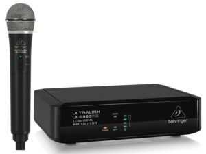 behringer ultralink ulm300mic high-performance 2.4 ghz digital wireless system with handheld microphone and receiver