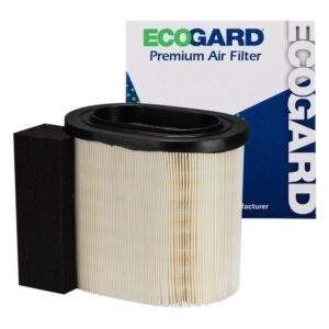 ecogard xa10580 premium engine air filter fits ford f-250 super duty 6.7l diesel 2017-2019, f-350 super duty 6.7l diesel 2017-2019, f-450 super duty 6.7l diesel 2017-2019