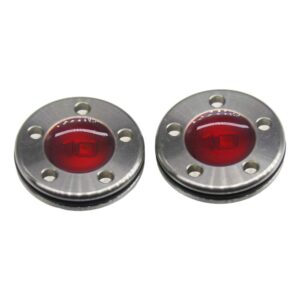 qhalen 2pcs golf putter weights (10g) red putter weight for scotty cameron fastback & squareback