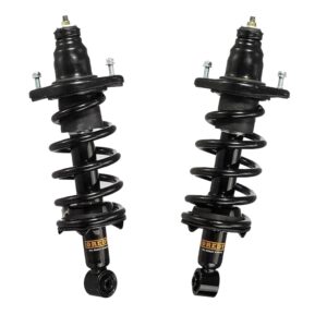 oredy pair rear for honda cr-v 2007 2008 2009 2010 2011 complete replacement struts coil springs assembly set of 2-172497r 172497l