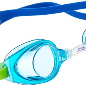 Zoggs Little Ripper Kids UV Swimming Goggles (0-6 Years) - Green/Blue