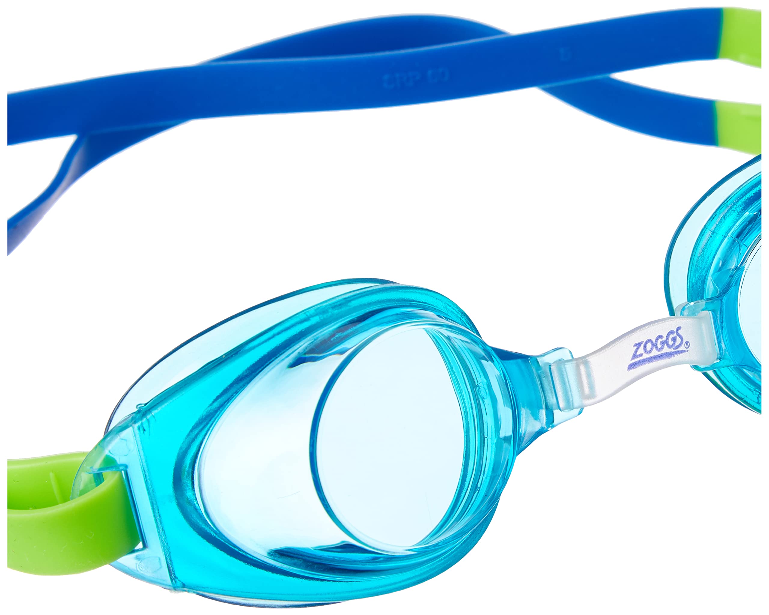 Zoggs Little Ripper Kids UV Swimming Goggles (0-6 Years) - Green/Blue