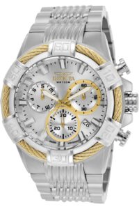 invicta men's 25863 bolt analog display quartz silver watch