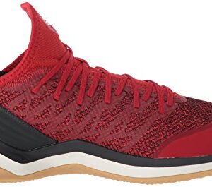 adidas Men's Icon 4 Baseball Shoe, Power red/Cloud White/Carbon, 12 M US