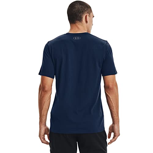 Under Armour Men's UA Sportstyle Left Chest Short Sleeve Shirt XL Navy