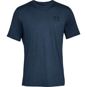 Under Armour Men's UA Sportstyle Left Chest Short Sleeve Shirt XL Navy