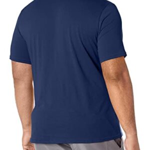 Under Armour Men's UA Sportstyle Left Chest Short Sleeve Shirt XL Navy