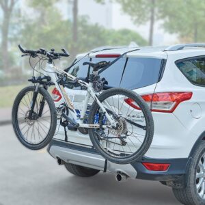 blueshyhall car bicycle stand suv vehicle trunk mount bike cycling stand storage carrier