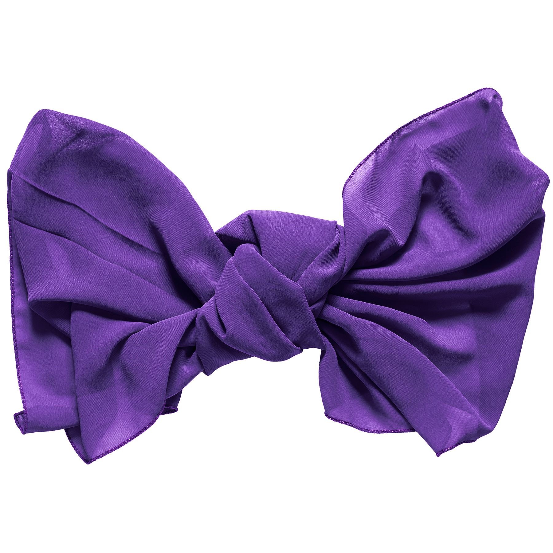 Hat To Socks Chiffon Scarf Sheer Wrap for Women (Purple)