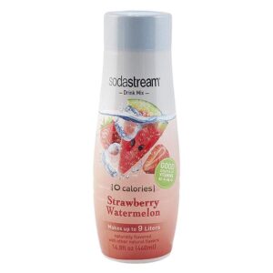 sodastream waters zero calorie flavoring syrup, strawberry watermelon, 14.8 fl oz