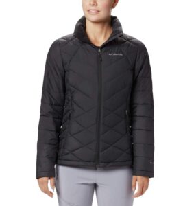 columbia womens heavenly jacket black, medium