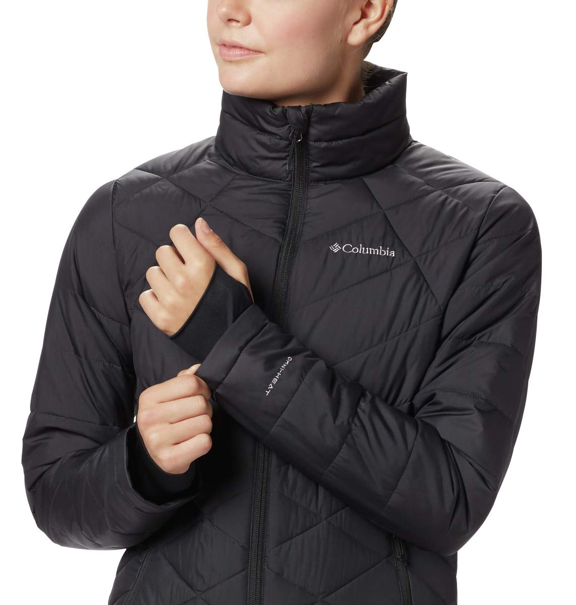 Columbia Womens Heavenly Jacket Black, Medium