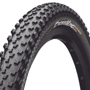 Continental Mountain Bike ProTection Tire - Black Chili, Tubeless, Folding Handmade MTB Performance Tire (26", 27.5", 29"), 27.5 x 2.2, Cross King