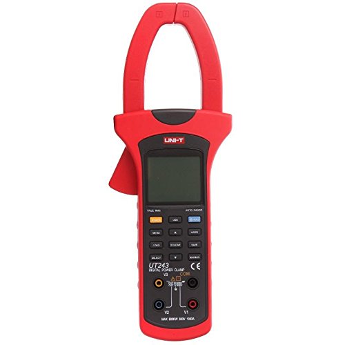 UNI-T UT243 Three Phase True RMS Harmonic Analysis Power Clamp Meter USB Data