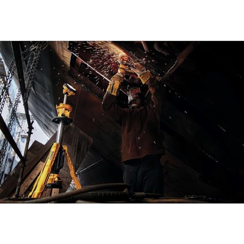 DEWALT 20V MAX LED Work Light, 3000 Lumens of Brightness with 3 Modes, Tripod Base, Bare Tool Only (DCL079B)