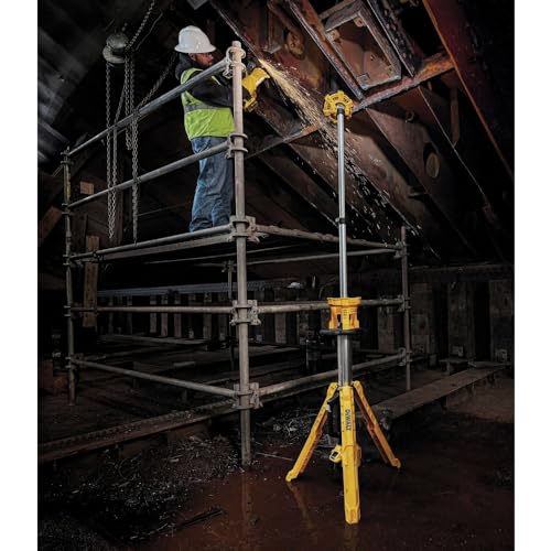 DEWALT 20V MAX LED Work Light, 3000 Lumens of Brightness with 3 Modes, Tripod Base, Bare Tool Only (DCL079B)