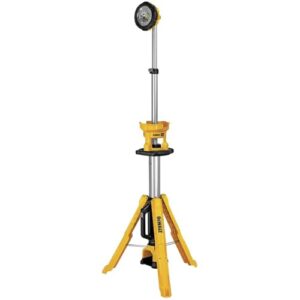 DEWALT 20V MAX LED Work Light, 3000 Lumens of Brightness with 3 Modes, Tripod Base, Bare Tool Only (DCL079B)