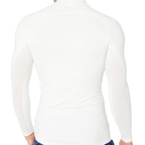 adidas Soccer Alphaskin Sport Long sleeve Climawarm Tee, White, X-Large