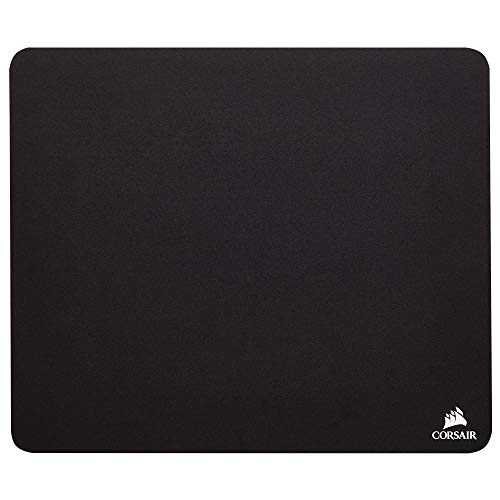 Corsair MM100 Medium Cloth Surface Mousepad (Glide-Optimised Textile Surface, Anti-Slip Base, Designed for Optical and Laser Mice, 320 mm x 270 mm x 3 mm) - Black