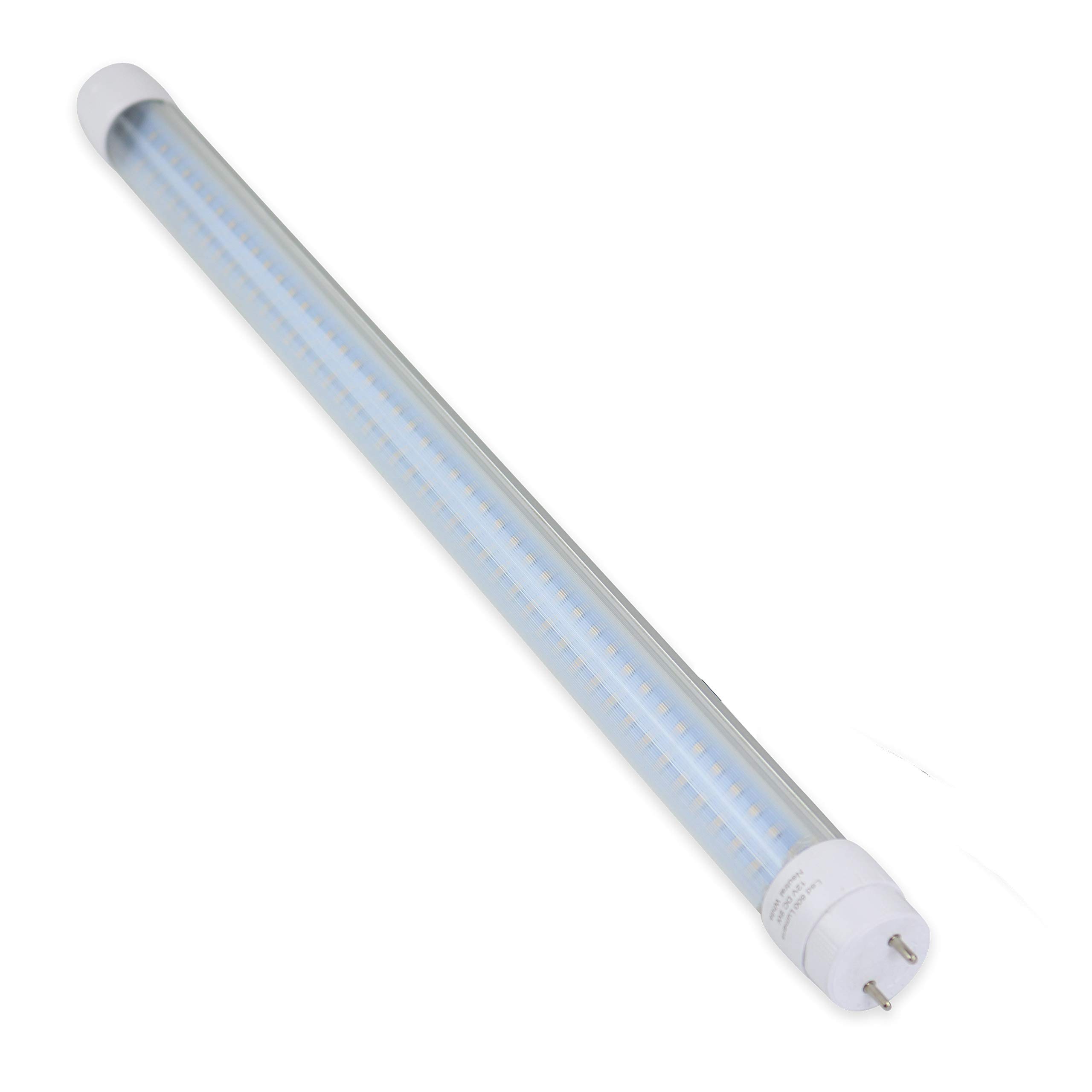 RV Light Bulb LED T8, 18" Florescent Tube Replacement, 600 Lumen (Natural White) (10)