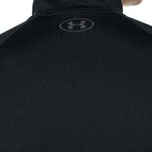 Under Armour Men's UA Tech™ ½ Zip Long Sleeve XL Black