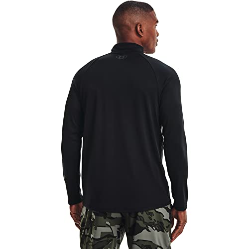 Under Armour Men's UA Tech™ ½ Zip Long Sleeve XL Black