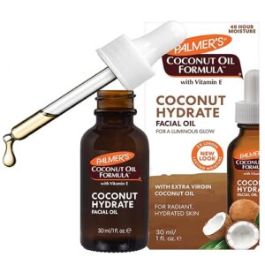 palmer’s coconut oil formula coconut monoi luminous hydration facial oil, 1 ounce