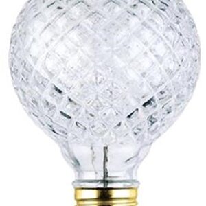 Westinghouse 05017 40 Watt Eco-Halogen G25 Cut Glass Light Bulb (6 Pack)