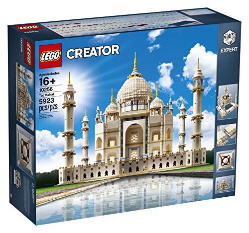 LEGO Creator Expert Taj Mahal 10256 Building Kit and Architecture Model, Perfect Set for Older Kids and Adults (5923 Pieces)