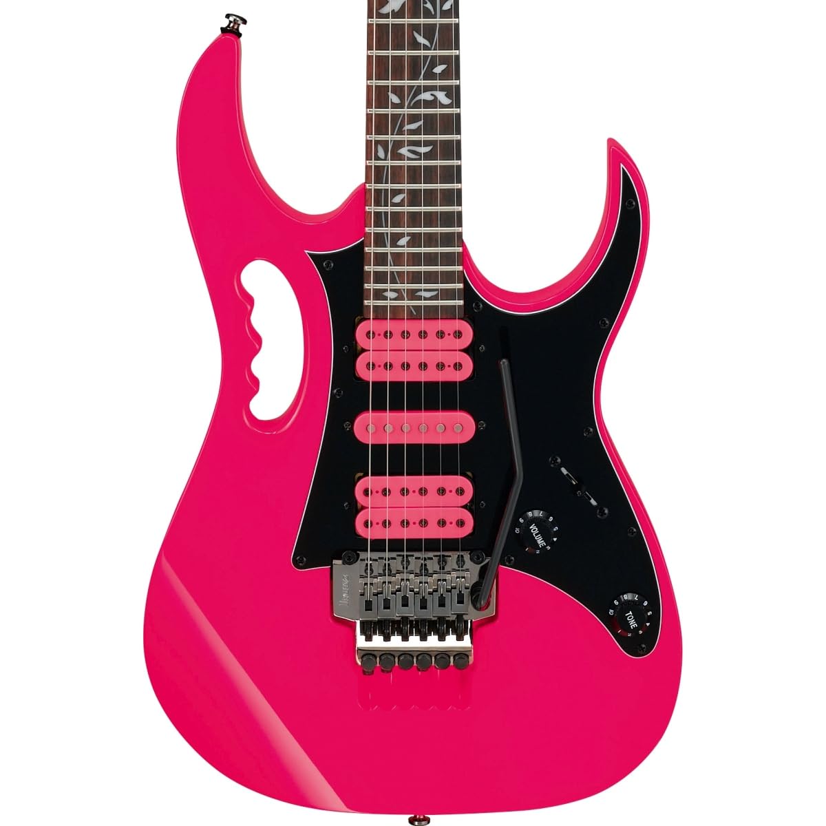 Ibanez Steve Vai Signature JEMJRSP Electric Guitar, Rosewood Fretboard, Pink