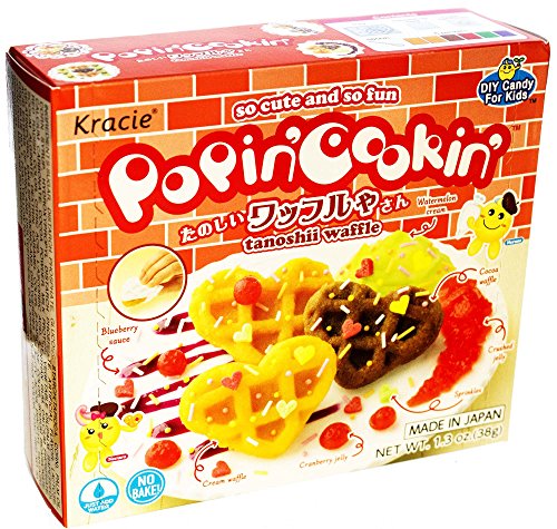 Kracie Popin Cookin DIY Candy Waffle Kit, 1.3 Ounce