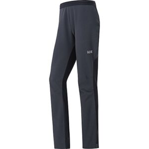 gore wear x7 women's cross-country pants gore windstopper partial, xs, black