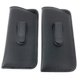 Full Clip Soft Eyeglass Case in Black (2 PACK)