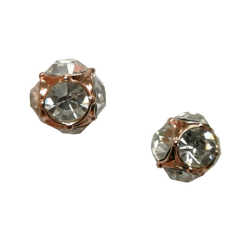 Kate Spade Lady Marmalade Rose Gold Stud Crystal Earrings