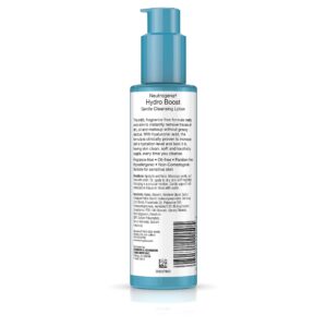 Neutrogena Hydro Boost Gentle Cleansing Lotion 5 Ounce Fragrance-Free (147ml)