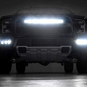 Rough Country 30" Black Series LED Grille Kit for 2017-2020 Ford Raptor - 70702