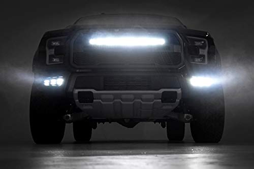 Rough Country 30" Black Series LED Grille Kit for 2017-2020 Ford Raptor - 70702