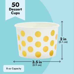 50 Pack Cupcake Liners Wrappers, Muffin Paper Baking Cup for Birthday Party, Gold and Silver Color