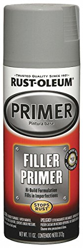 Rust-Oleum 249279 Filler Primer, Gray, 11-oz. - Quantity 6