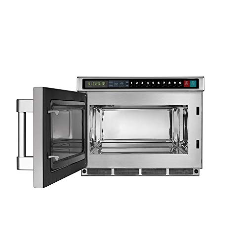 Midea Equipment 2117G1A Commercial Microwave, 2100 Watts, Stainless Steel