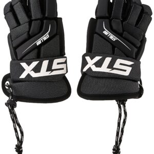 STX Lacrosse Stallion 200 Gloves , Black, XX-Small