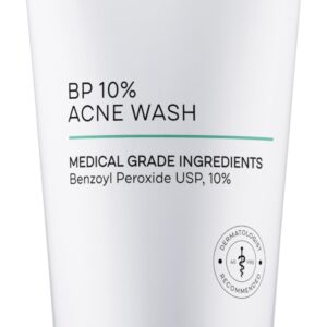 Replenix 10% Benzoyl Peroxide Wash, Advanced Acne Cleanser for Face and Body, 6.7 oz.